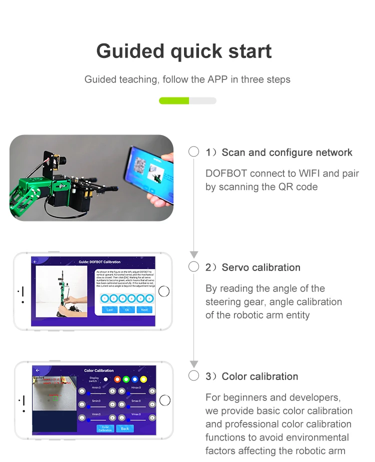 Yahboom Ai Visual Robot Arm Ros Open Source Programming Kit With Python3 Programming Language