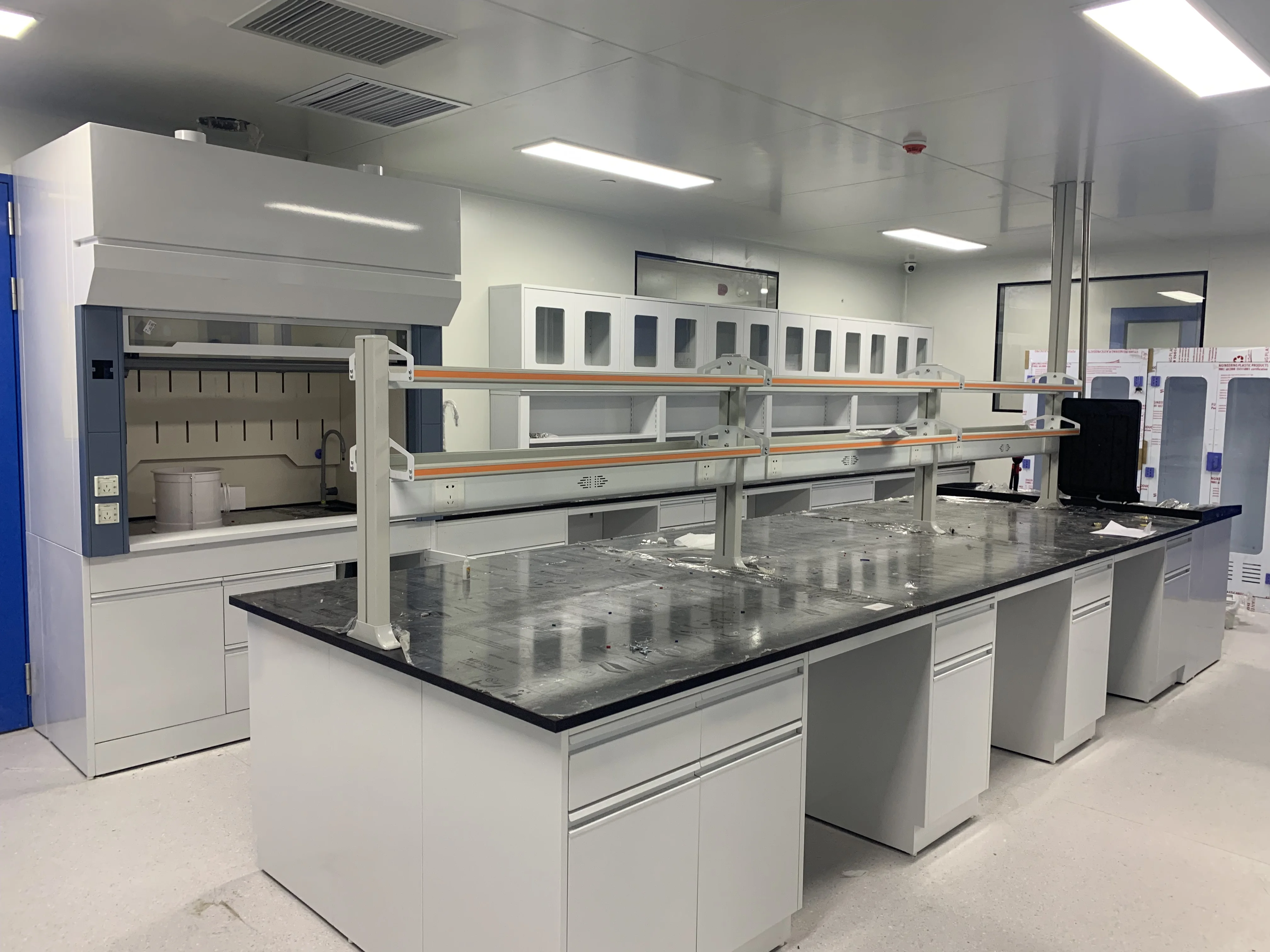 Lab053 Fume Hood Laboratory Furniture With Chemical Resistant Counter ...