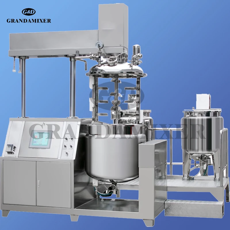 Vacuum Mixing Machine Lifting Homogeneous Emulsification Mixer ...