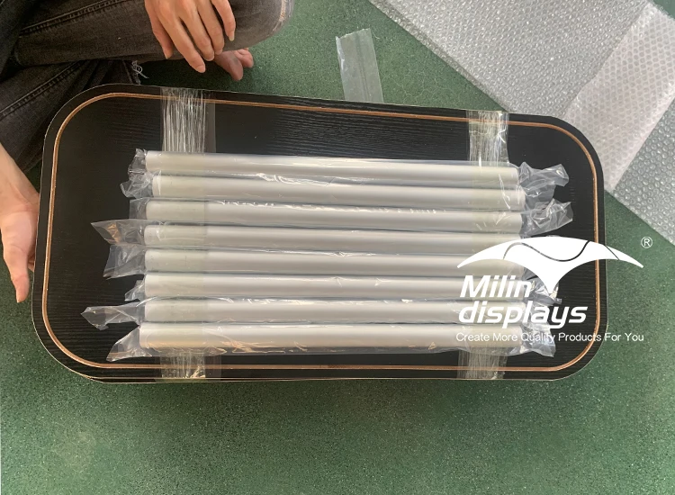 6.5ft Backlit Light Box Counter - Portable Exhibition Display