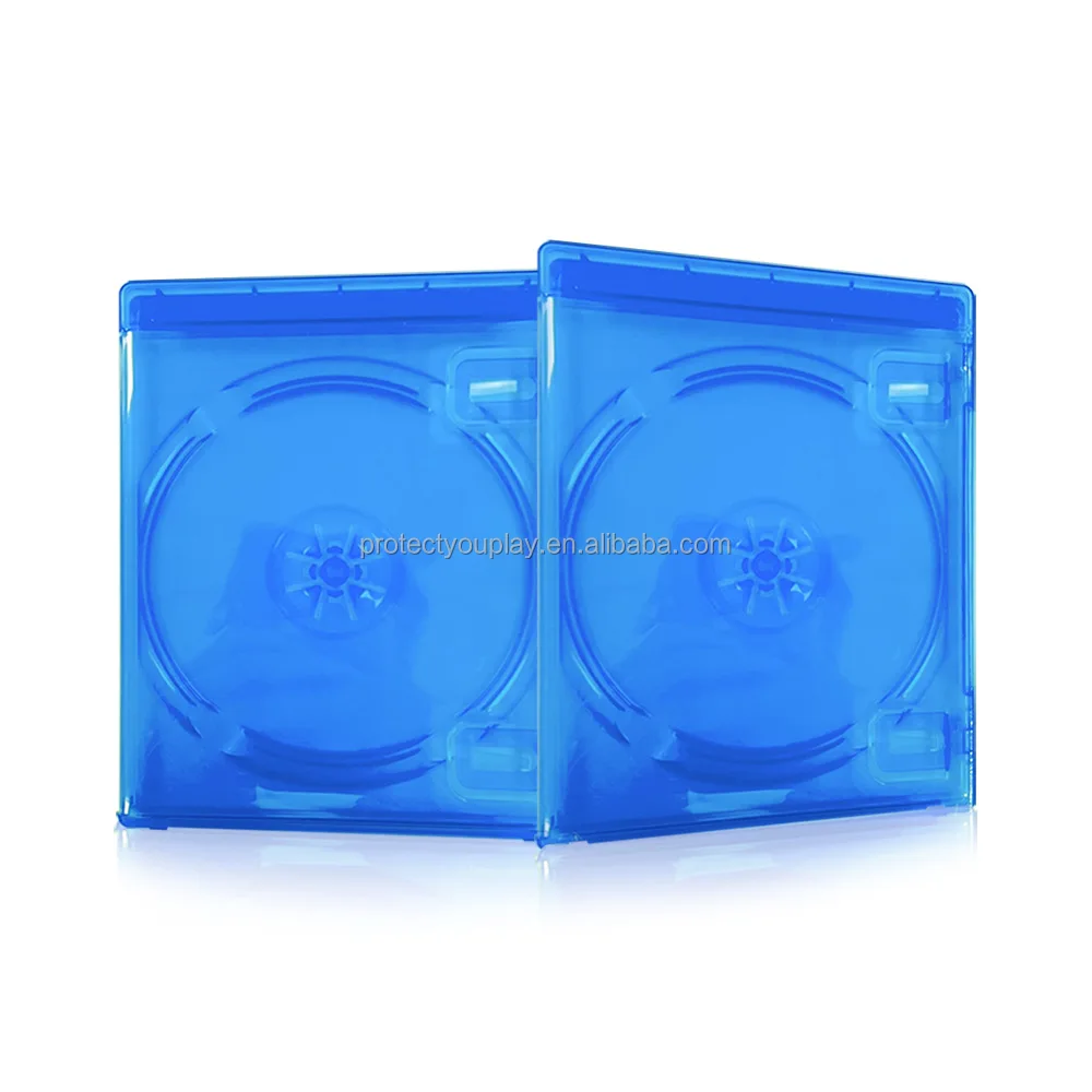 Cd Case Dvd Plastic Storage Case 14mm Blu-ray Single Bluray Box For Ps4 ...