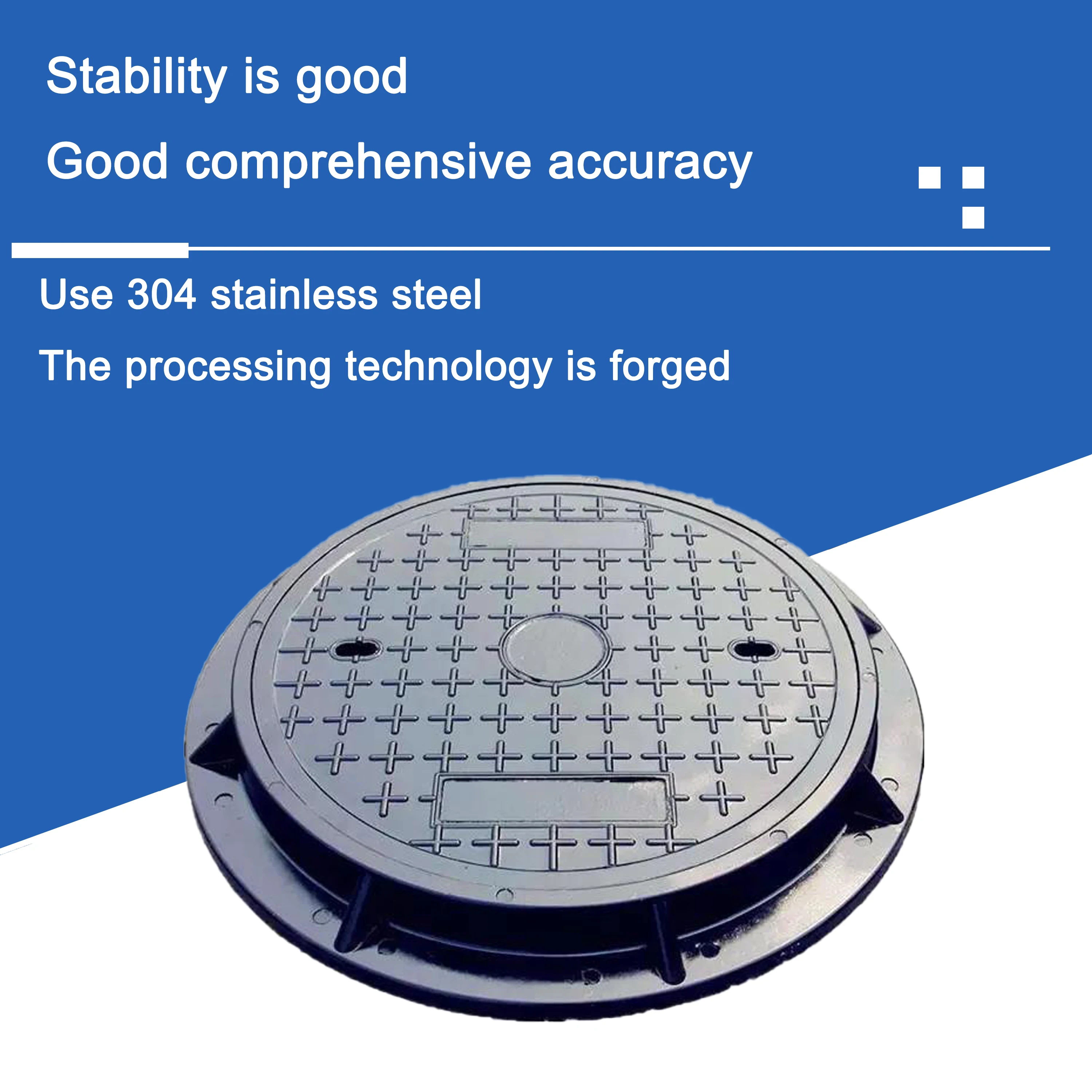 500mm Manhole Covermanhole Cover Box Metal Water Meter Hinged Manhole ...