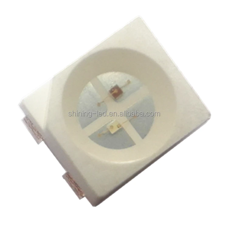 Diode LED SMD bicolore à double puce à haute luminosité, longueur d ...