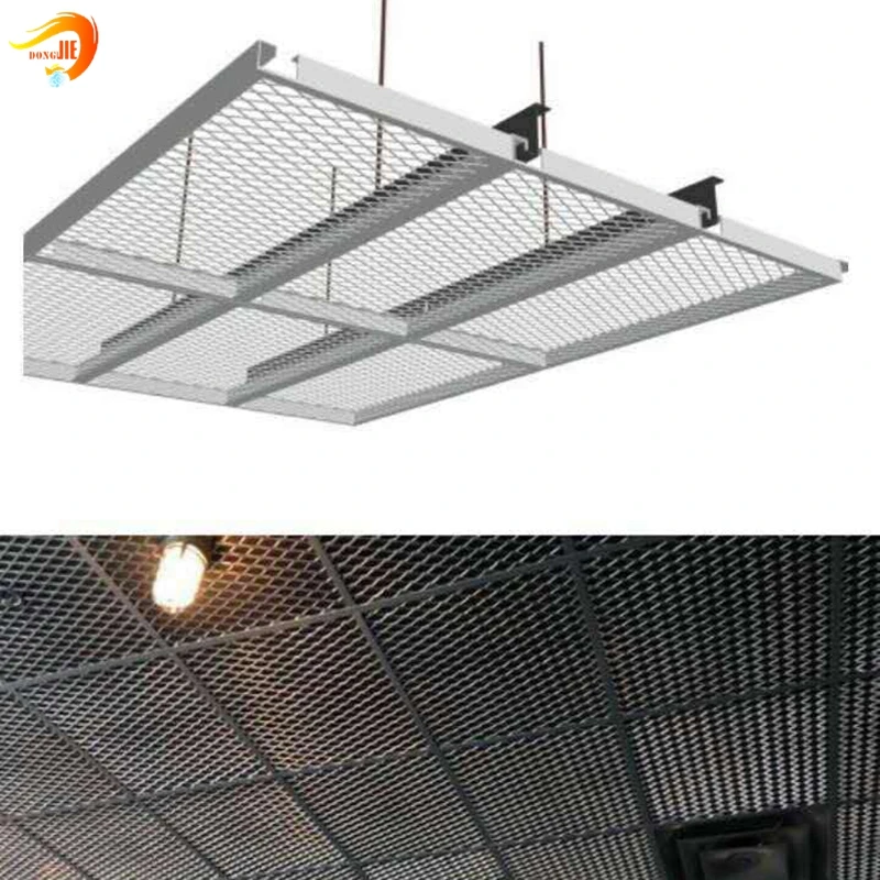 Expanded metal ceiling tiles decorative metal ceiling expanded metal ...