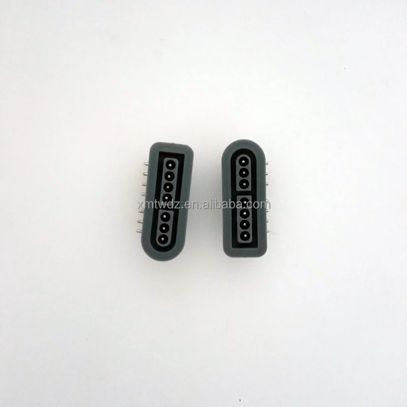 7 Pin Connector for SNES Console 90 Degree Female Connector Port for ...