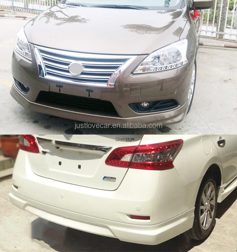 2012-2014 Nissan Sentra Body Kit - Front & Rear Bumpers