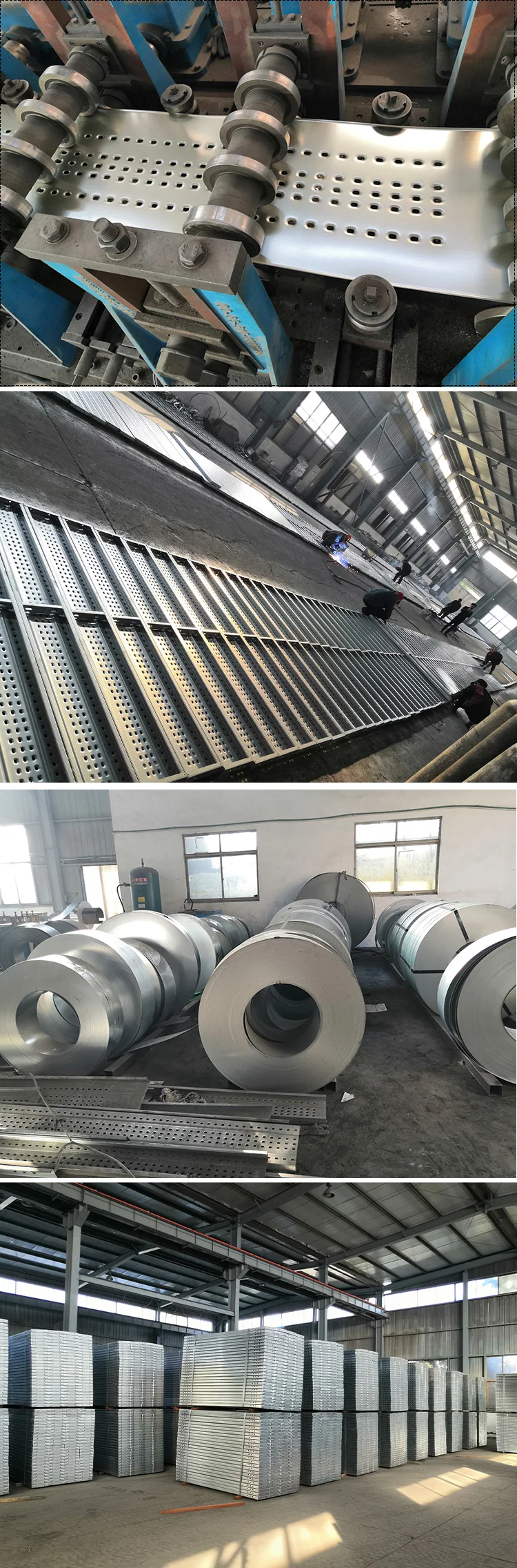 Galvanized Building Ladder Platform Ringlock Scaffolding Steel Metal ...