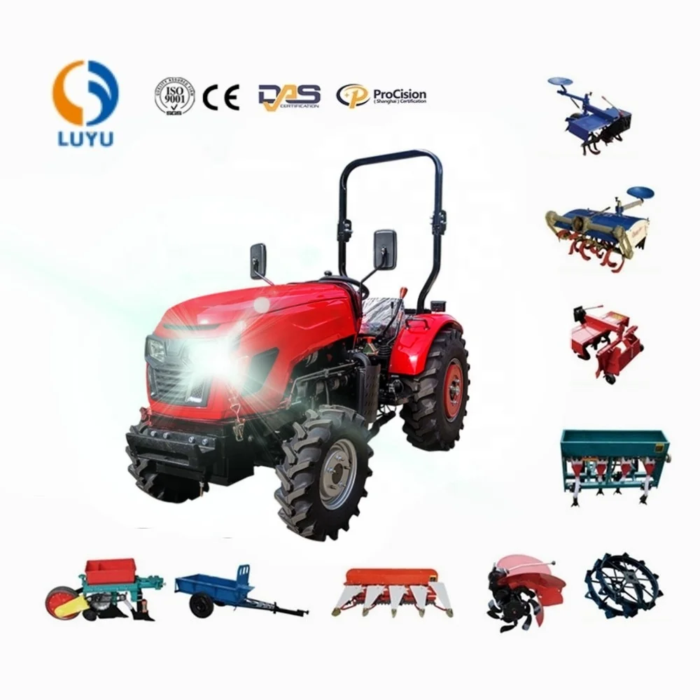 50 Hp Compact Tractor Small Size Suitable For Orchard And Greenhouse ...