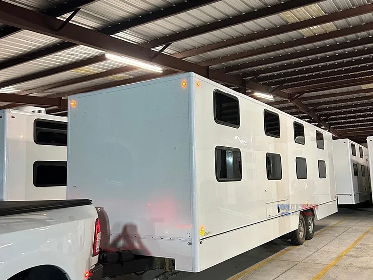 2-16 Rooms Mobile Sleeper Trailers - Portable Hotel Bunk House Trailers
