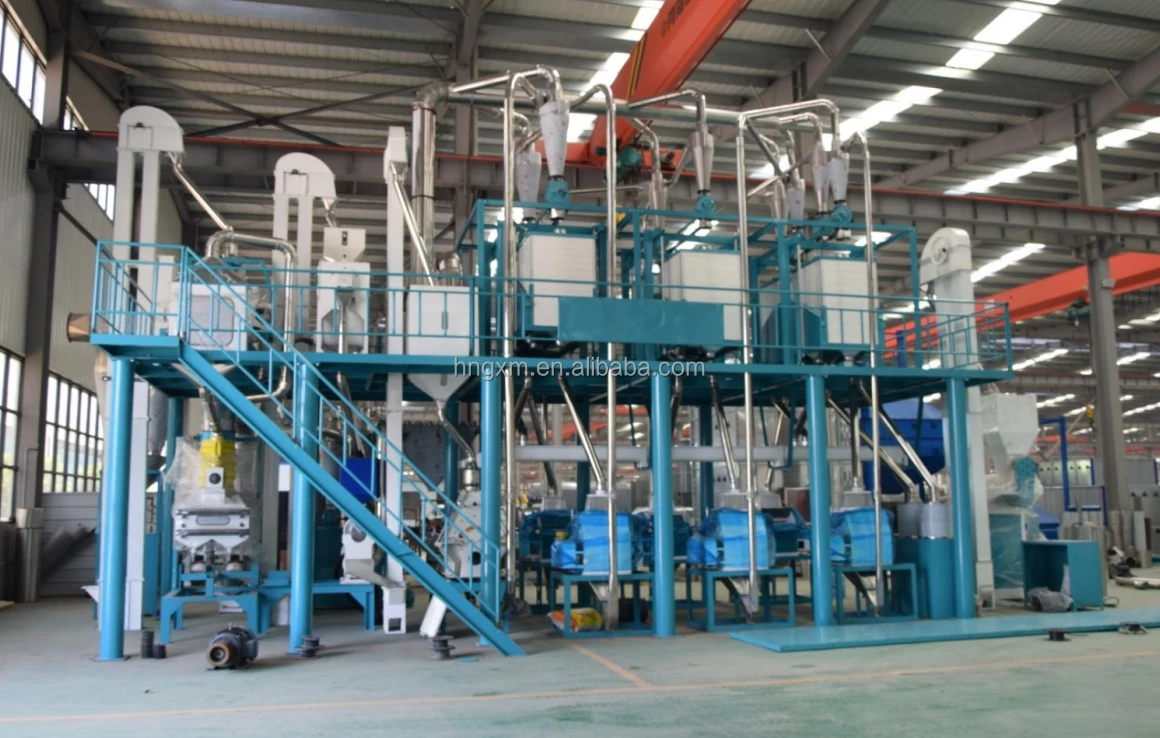 50-80ton Posho Mill Machine for Efficient Maize Flour Production