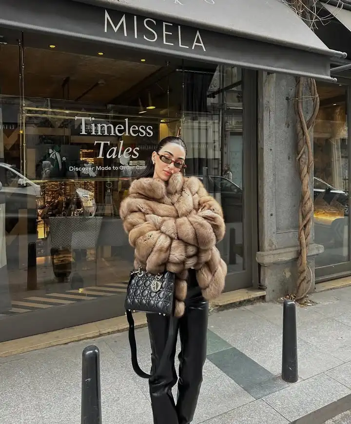 2025 New Sable Coat Jacket Russian Sable Fur Coat Factory Hot Sale ...