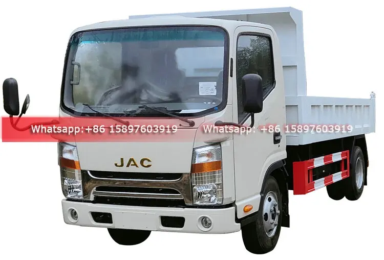 Single Row Cabin Small JAC Tipper Dumper Car 2.5Tons Good Price for ...