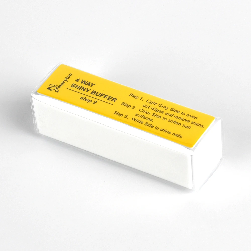 Wholesale Nail Salon Tools Nail Polishing 4 Way Sponge Nail Shiny ...