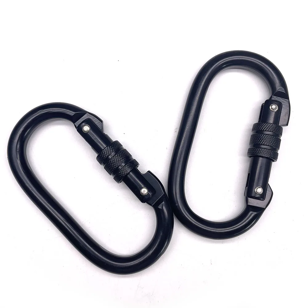 Bt-2441 Heavy Duty 25kn Lifting Self-locking Carabiner Oversized Lock ...