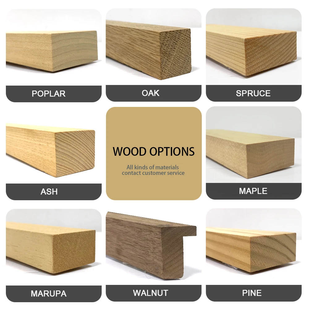 Retro American Style Wood Picture Frames - High Quality