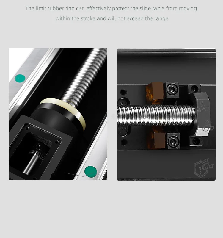 LRS250 JNYO Linear Slide Table Linear Motion Guideways With Dia 32mm ...