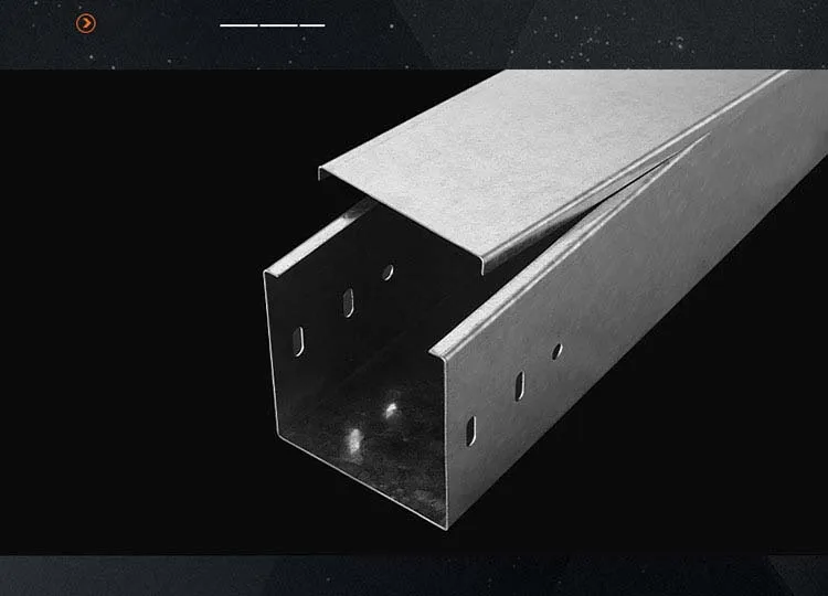 perforated galvanized cable tray trunking white pvc cable trunk size ...