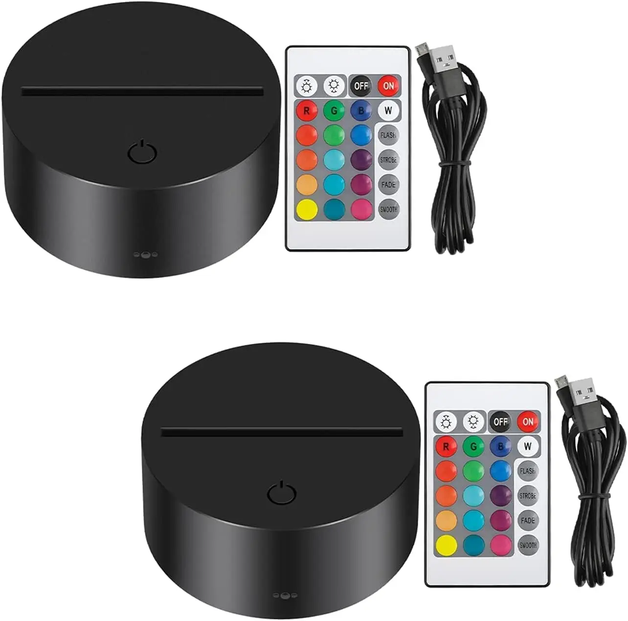 3d Night Led Light Lamp Base Warm For Acrylic 3d Night Light Custom Or ...