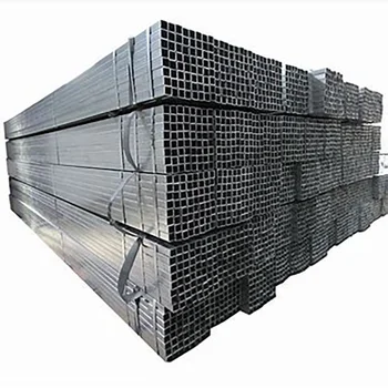 Ms 25*50 Pre-hollow Section Iron Pipe Price100x100 Galvanized Square ...