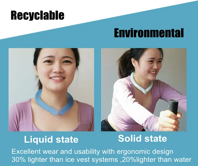 Neck Cooling Tube | Wearable Cooling Ring Neck Wraps For Summer Heat I ...