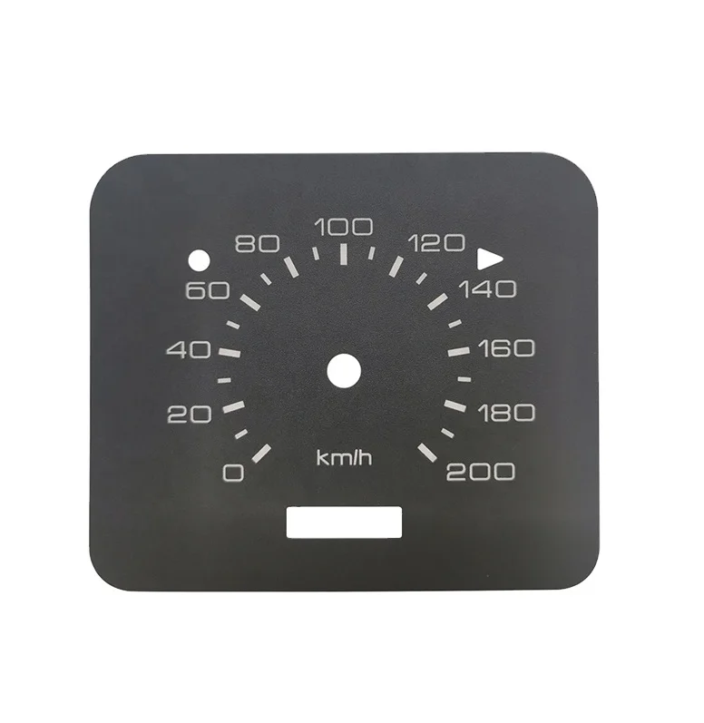 black instrument panel nameplate label for electrical equipment small ...