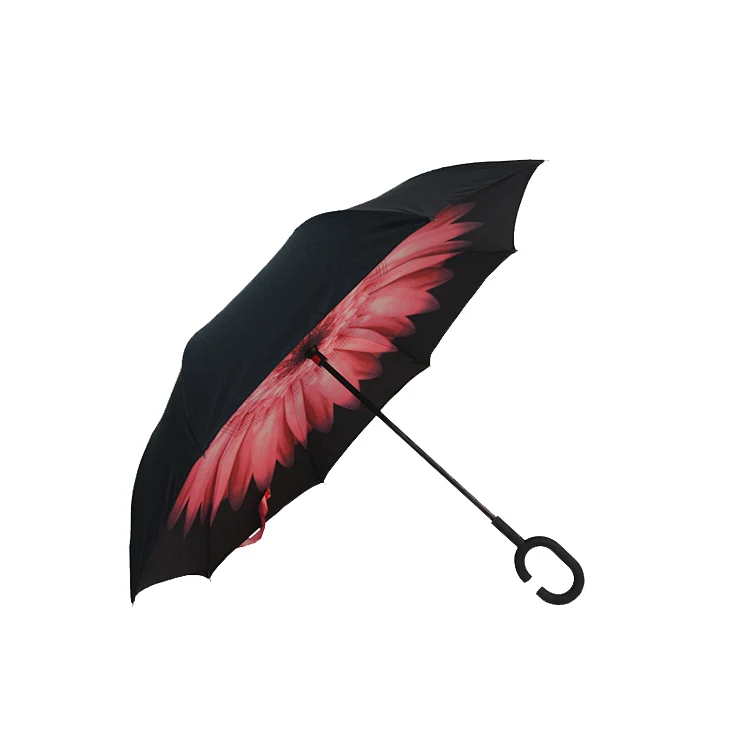 Customized Inverted Reverse Umbrella Parasol - 105cm Rain Proof with ...