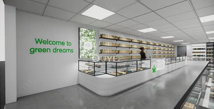 Custom Tobacco Display Shelves for Gas Station Convenience