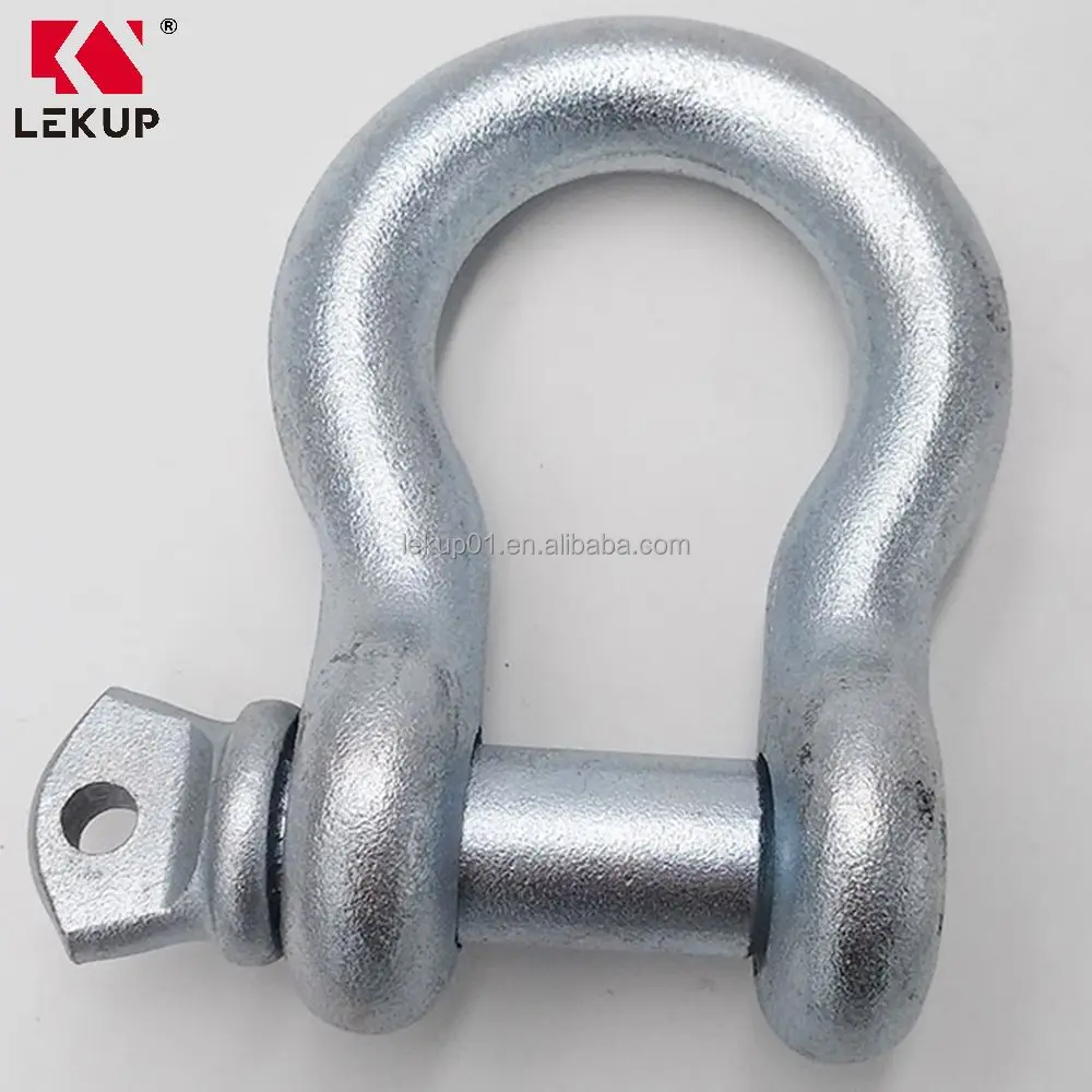 U.s. Standard Bow Shackle G209 Type Electric Galvanized Anchor Shackle ...