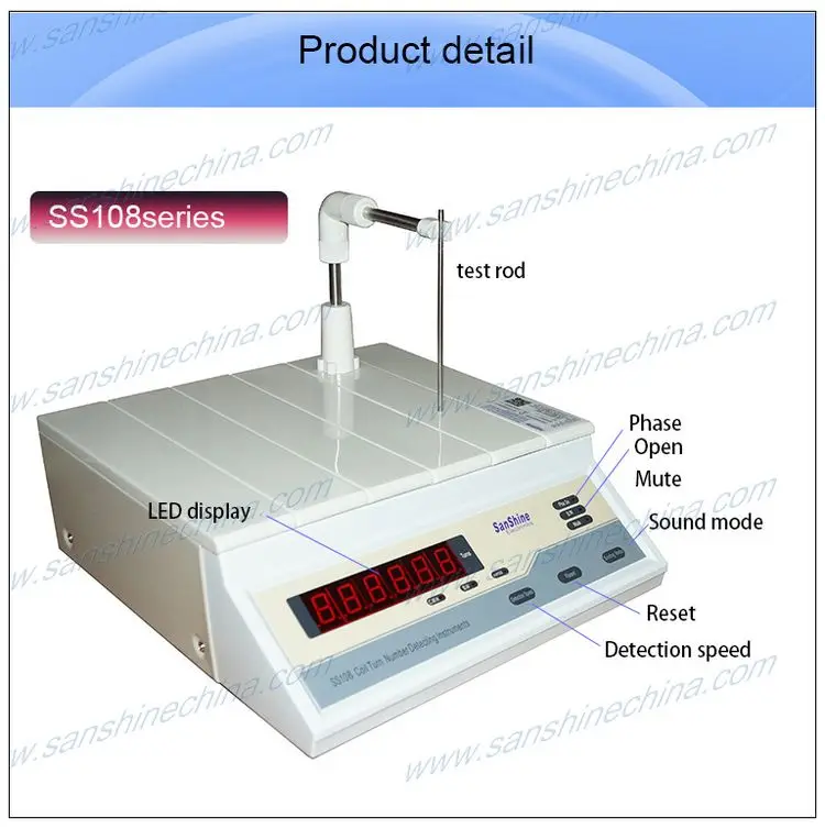Winding Coil Turn Number Detecting Instruments(ss108-6) - Buy Winding ...