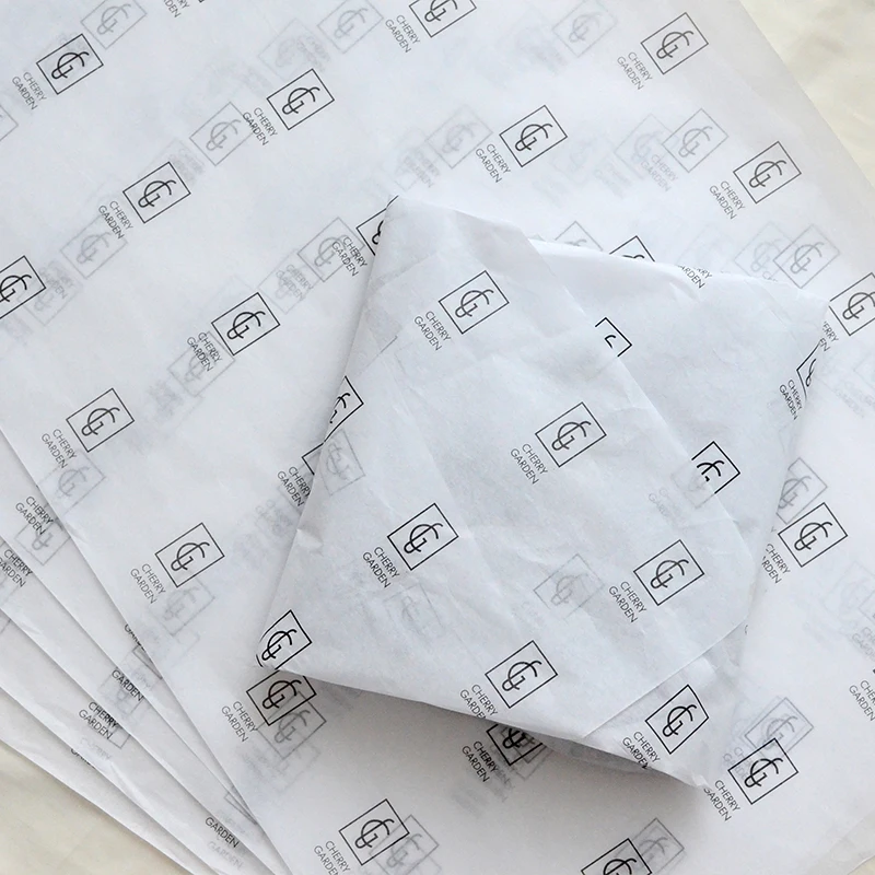 Custom Printed Logo Tissue Paper - Ideal for Clothing Packaging
