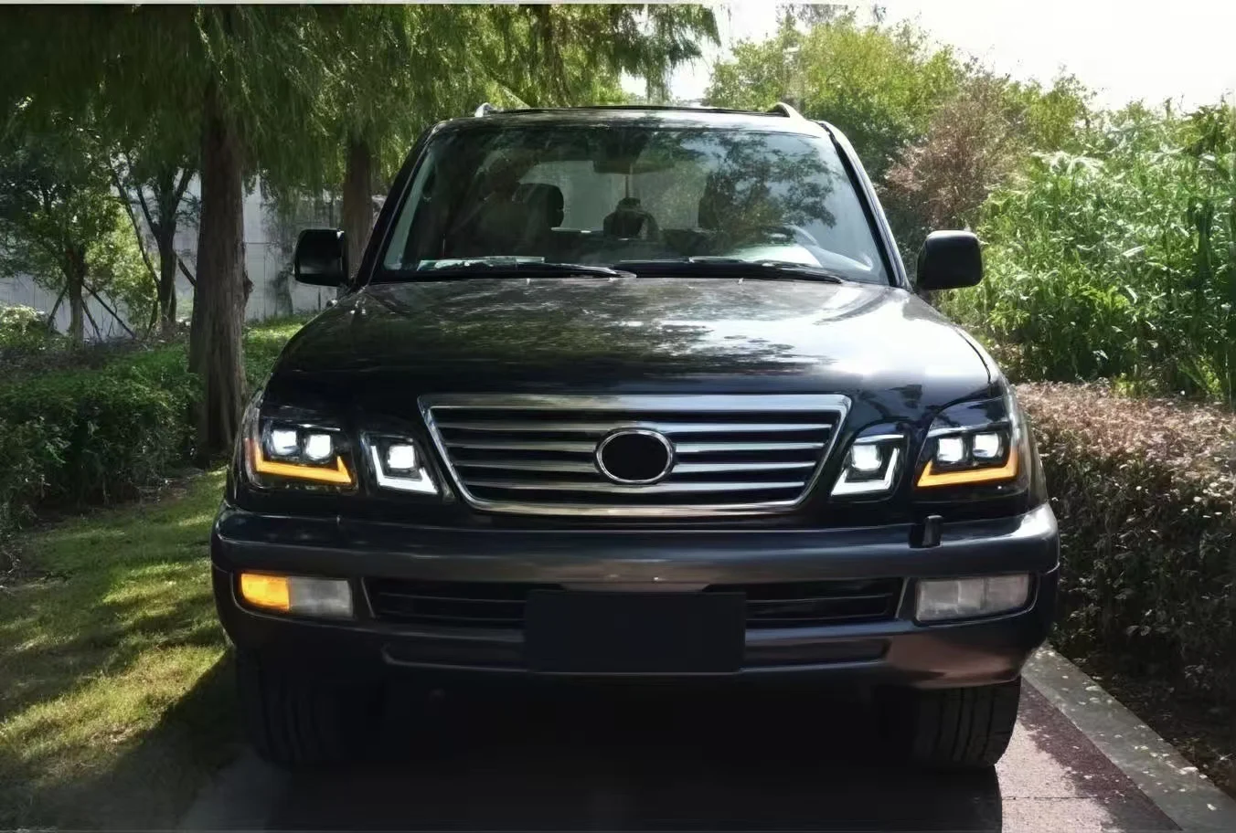 Car Lights for Lexus LX470 Headlight 1998-2007 LED Projetor Head Lamp ...
