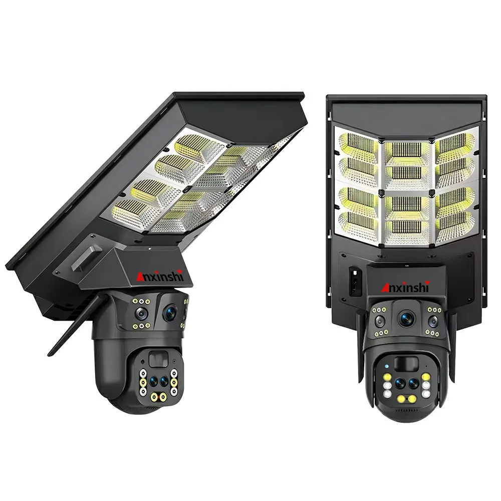 12MP Solar Street Light Wireless Camera - All in One