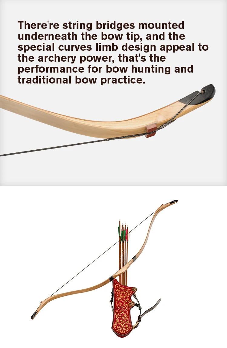 SanDing Bow Manufacture 50" Length Hungarian Bow Horse Turkish Bow ...