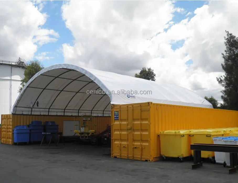 Contemporary Steel Roof Shelter Mounted On Shipping Container For ...