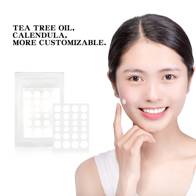 Korean Custom Acne Dots Pimple Stickers Remover Acne Cover Waterproof ...
