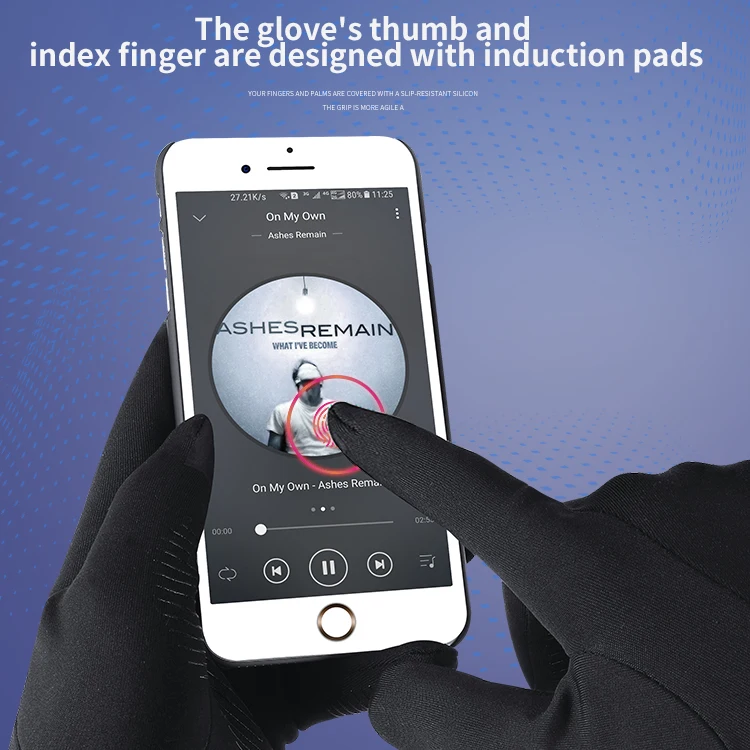 REXCHI DB66 Outdoor Sports Cycling Gloves - All Finger Touch Screen