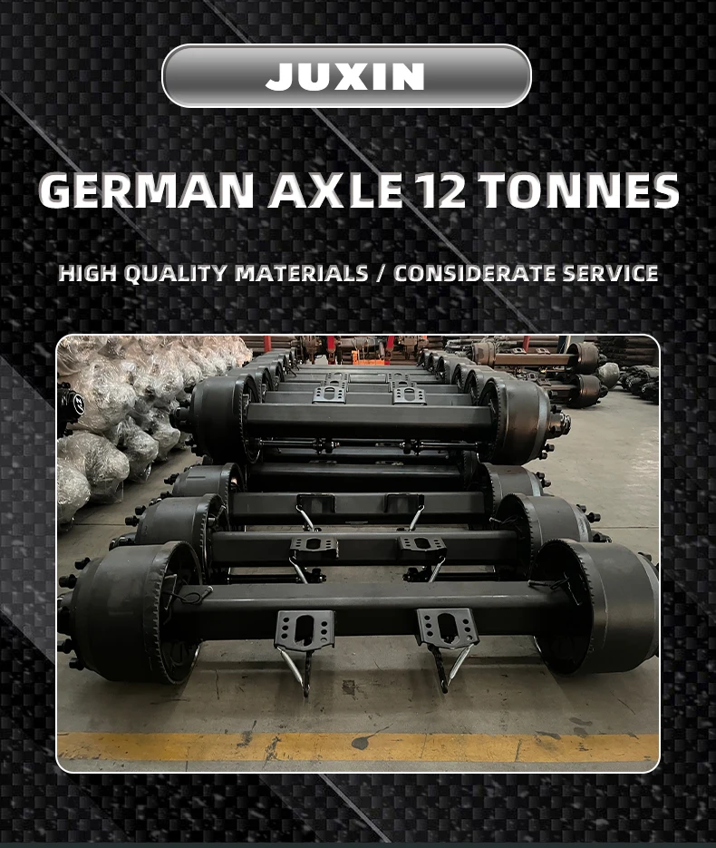 German Axle Truck Axle Heavy Trailer Adopts German Bpw Axle - Buy ...