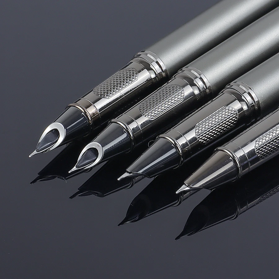 Matte Gun Grey Color Luxury Metal Fountain Pen for Men Custom logo ...