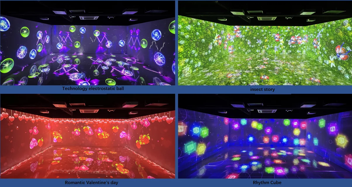 Laser Immersive Space 3d Holographic Display Projector Interact ...