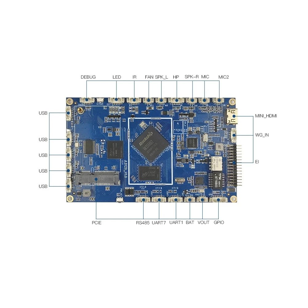 New Android Advertising Motherboard Ram Embedded Industrial Control ...