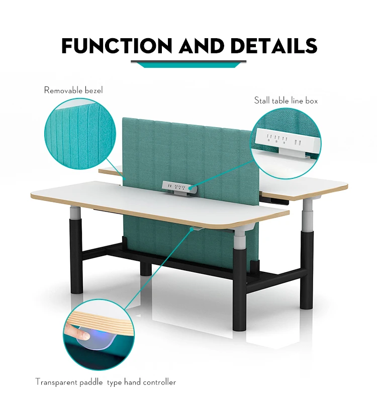 Modern Controller Standing Office Workstation Table Electric Lifting ...
