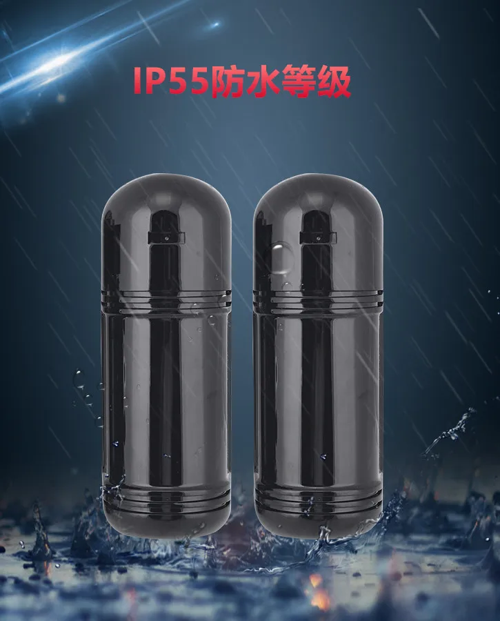 AILIF ABE-100 Infrared Beam Detector Indoor/Outdoor Burglar | Triple ...