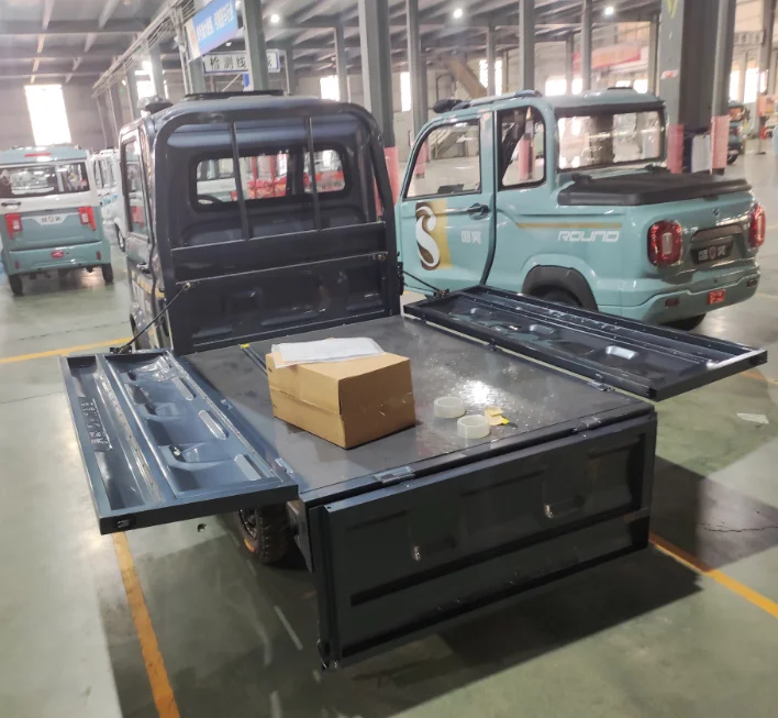 China Heavy Duty Four Seater Suv And Pick Up Micro With Panel Solar ...