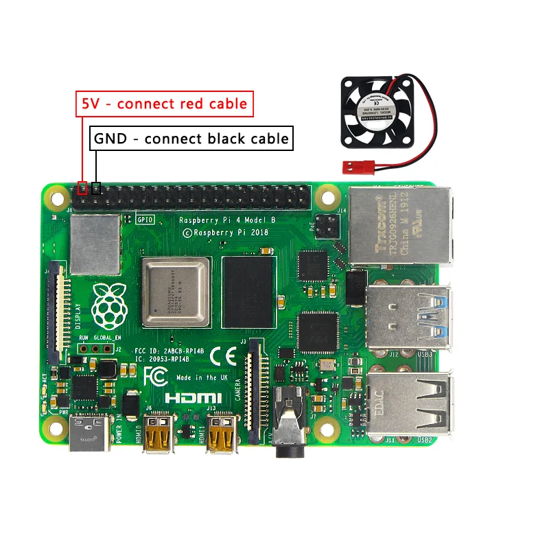 Raspberry Pi 4 Model B Kit - Ideal for Programming & Development