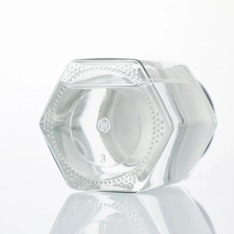 ClearSeal Flat Glass Jar with Crown Cap Airtight Freshness Storage for ...