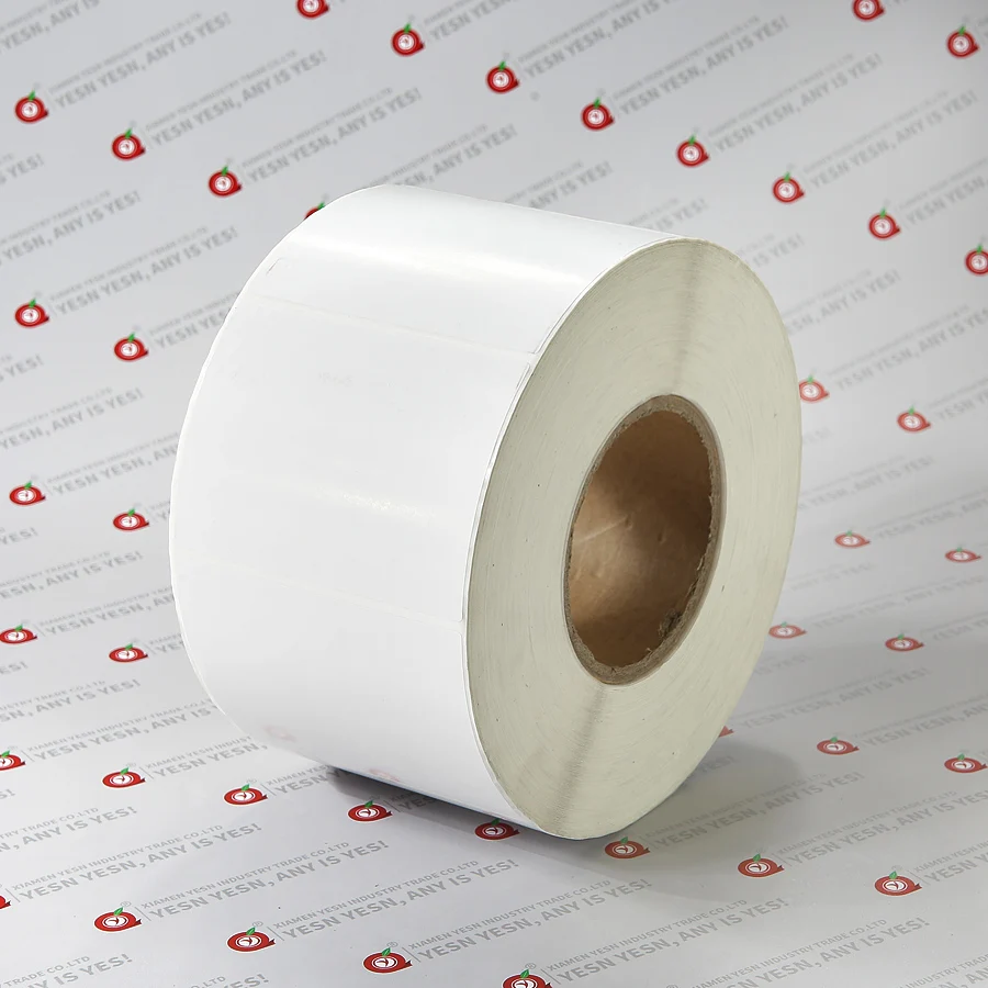 Custom Zebra Copperplate White Fashion 3X4'' 2000pcs Labels