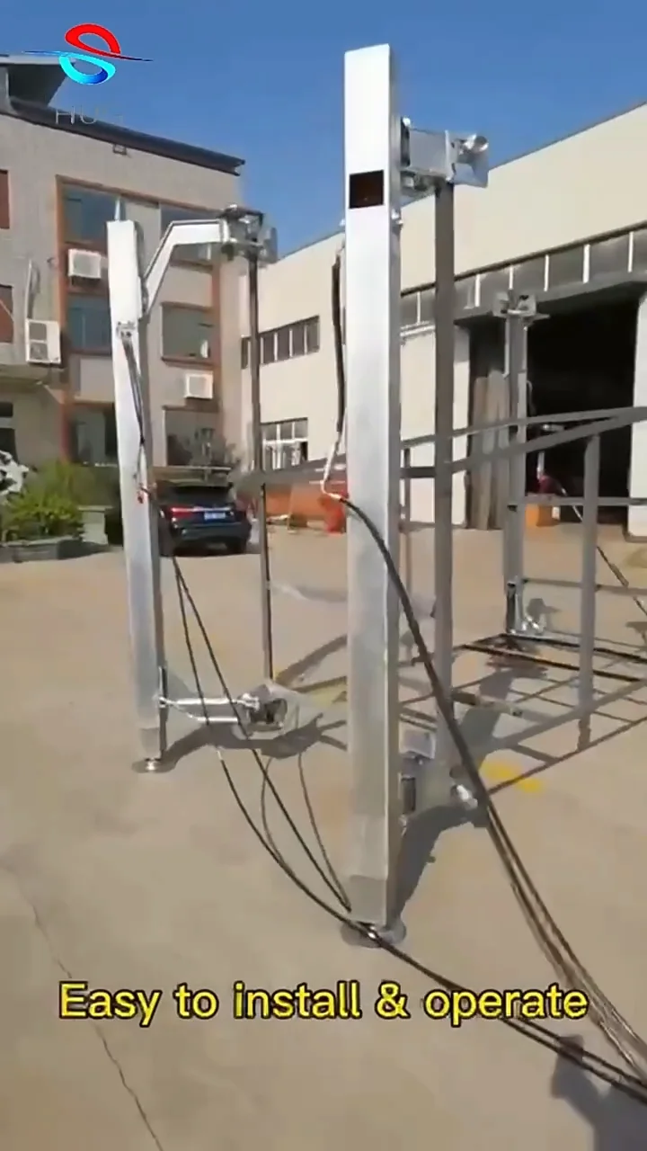 Automated Container Hoist Hydraulic Jacks For 20ft Shipping Container ...