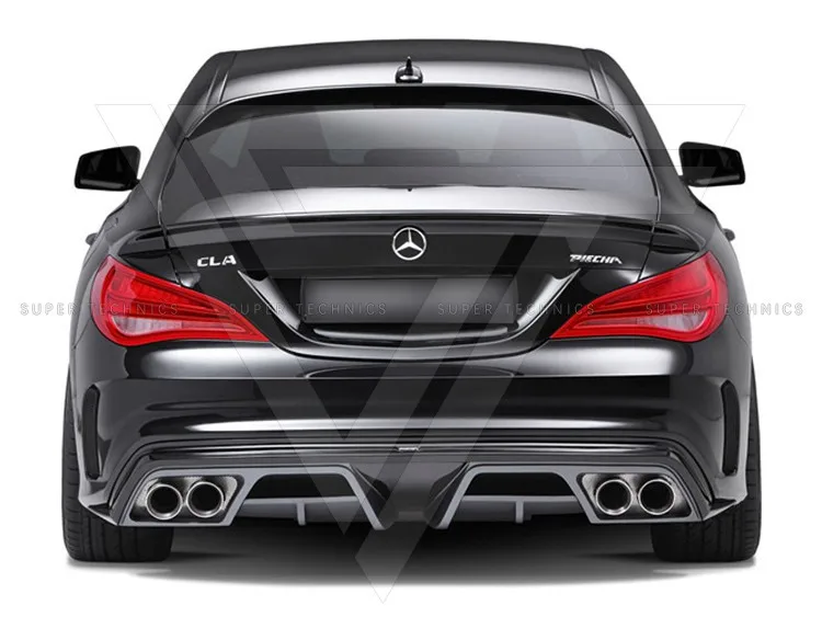 Piecha Style Carbon Fiber Roof Spoiler For Mercedes Benz Cla-class W117 ...