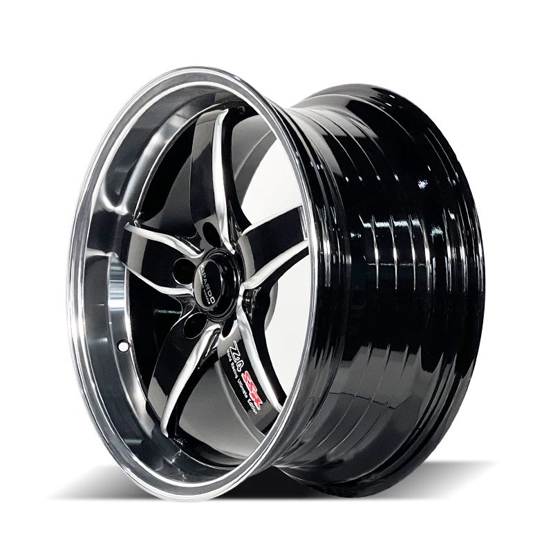 KIPARDO 18X8.5 Inch Star Shape Multiple Spokes Type Car Concave 6x139.7 ...