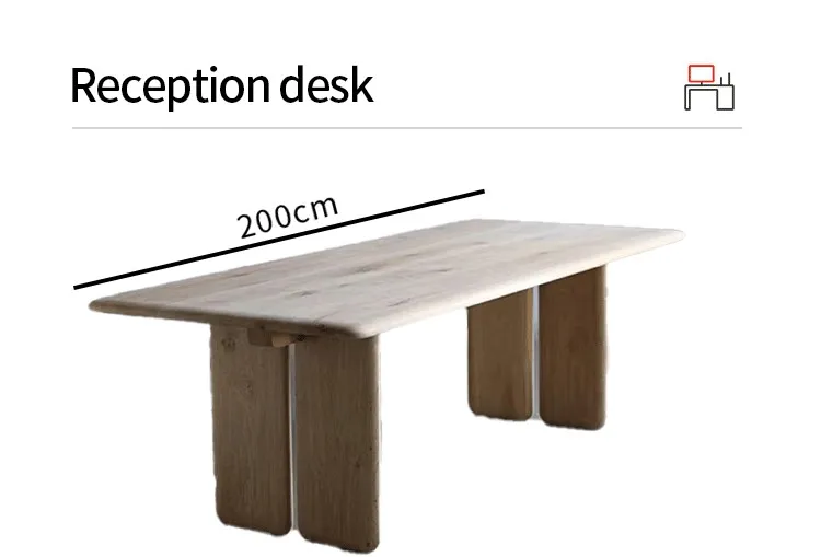 Nordic Rectangle Shaped Dining Table - Modern & Stylish